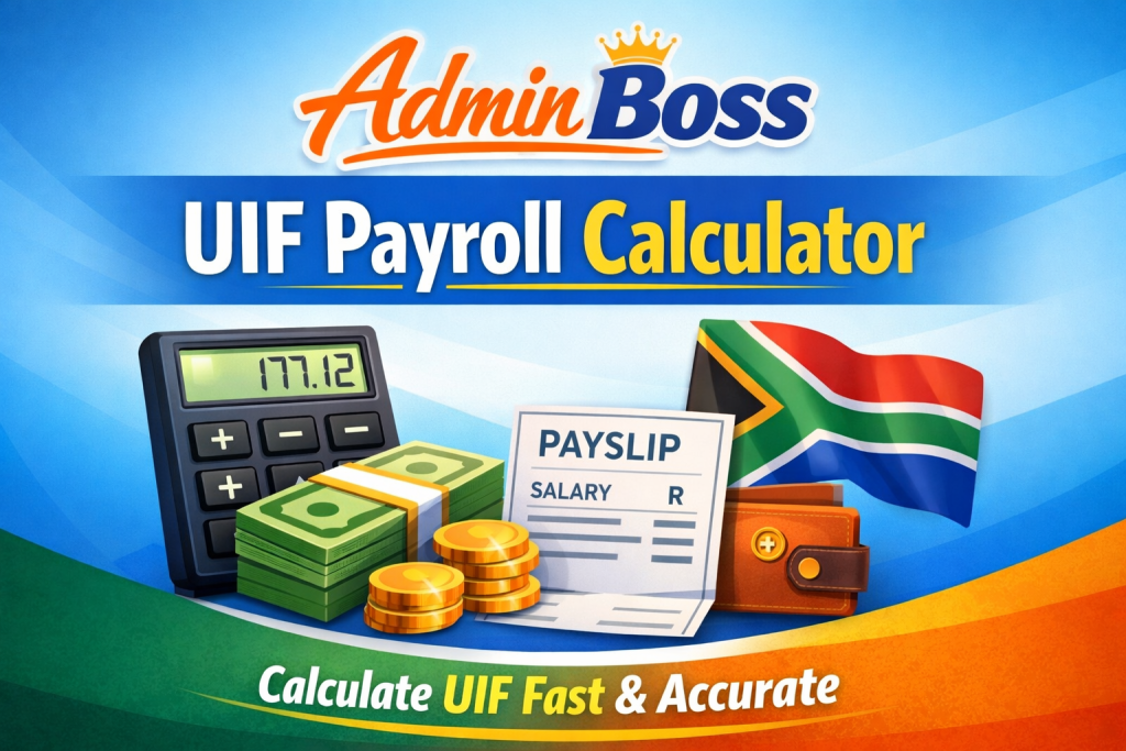 South Africa UIF Calculator: How to Calculate Employee & Employer UIF ...