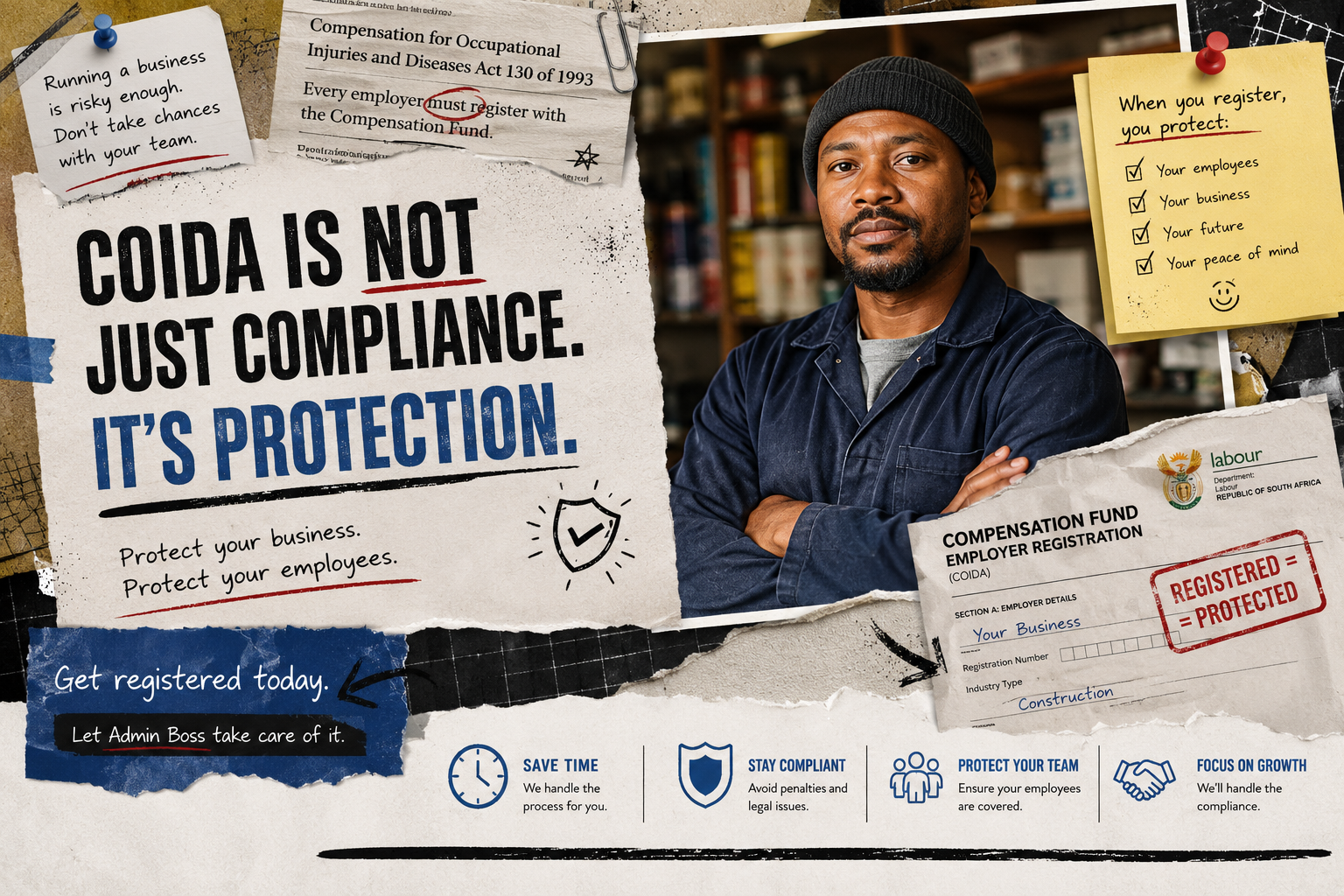 COIDA Registration in Johannesburg | Company Registration, CIPC, SARS ...